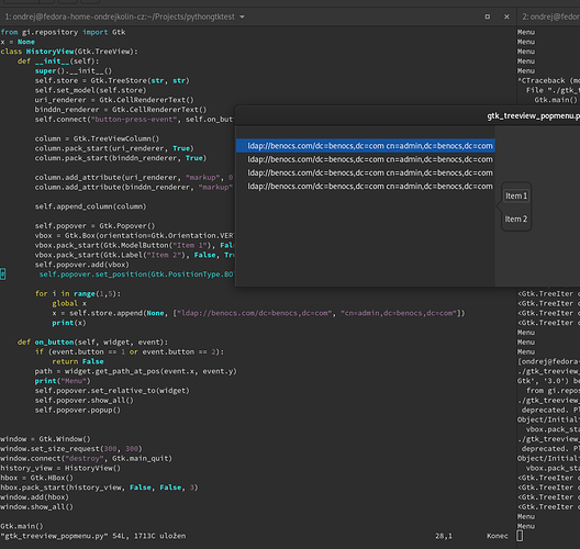 Gtk TreeView popup menu - Platform - GNOME Discourse Gtk TreeView popup menu - Platform - GNOME Discourse