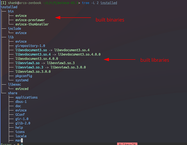 [Solved] Building evince locally links to system libraries (and not the libraries are built ...