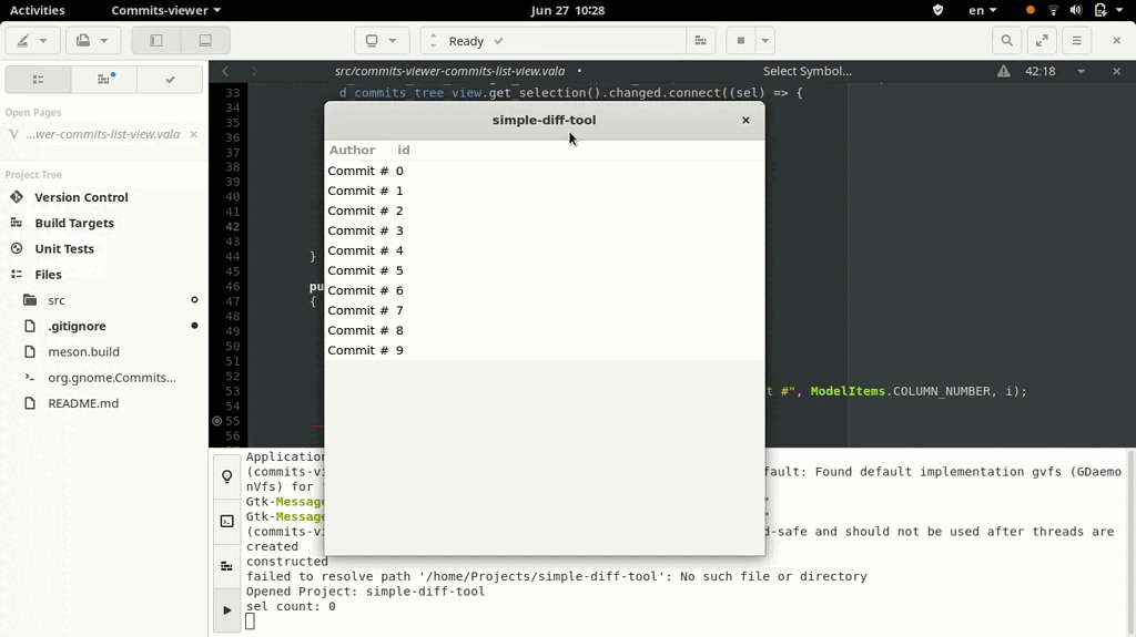 In Gtktreeview With Multiple Selection Mode How Does The Cursor Behave Platform Gnome