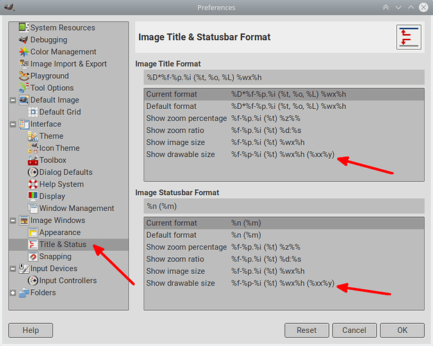 No way to view the dimensions of a layer at a glance in Gimp - Applications - GNOME Discourse