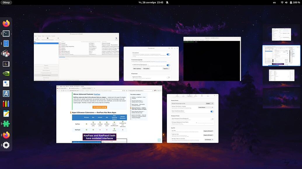 Gnome Activities Overview in Debian 12 - Desktop - GNOME Discourse