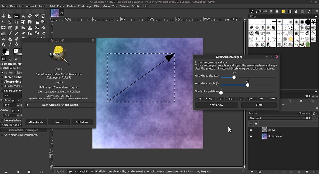 Arrow script for GIMP 2.99 - Applications - GNOME Discourse