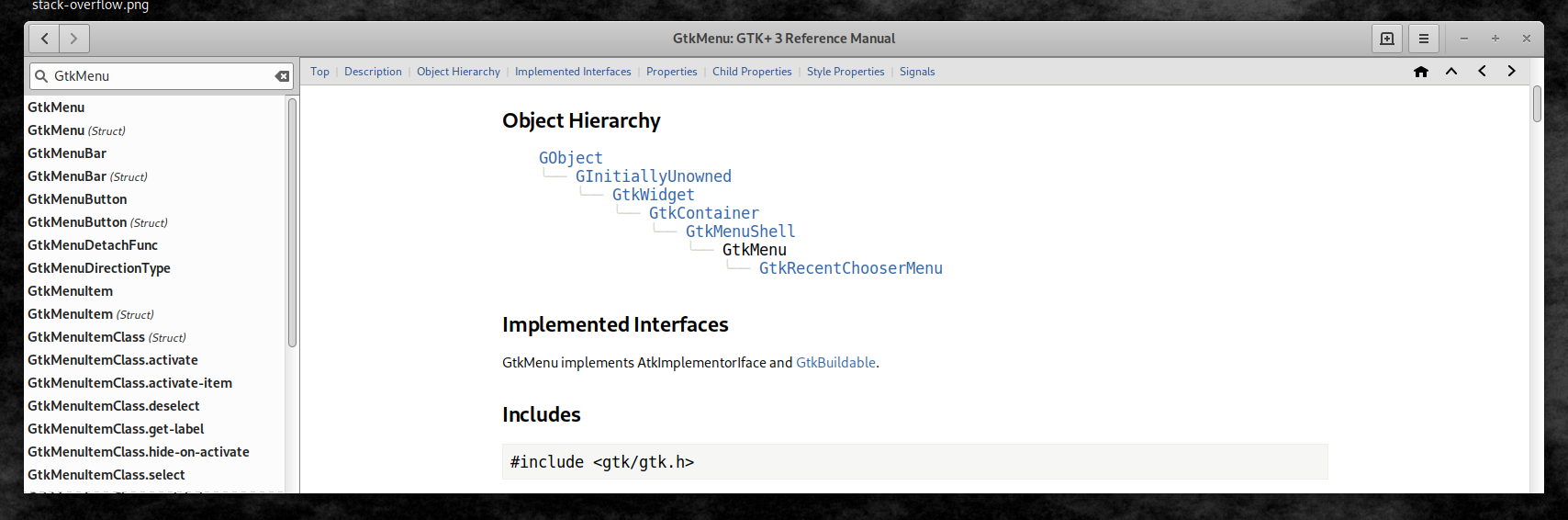 Question: How do I disable a menubar menu in GTK? Is it even possible ...