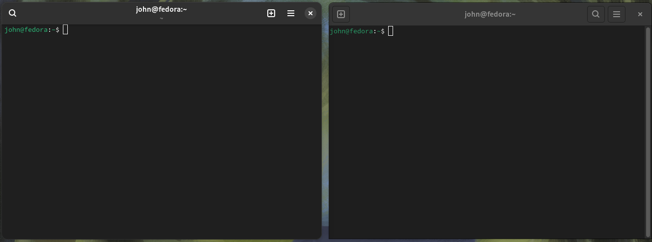 Why Two Terminals Applications Gnome Discourse