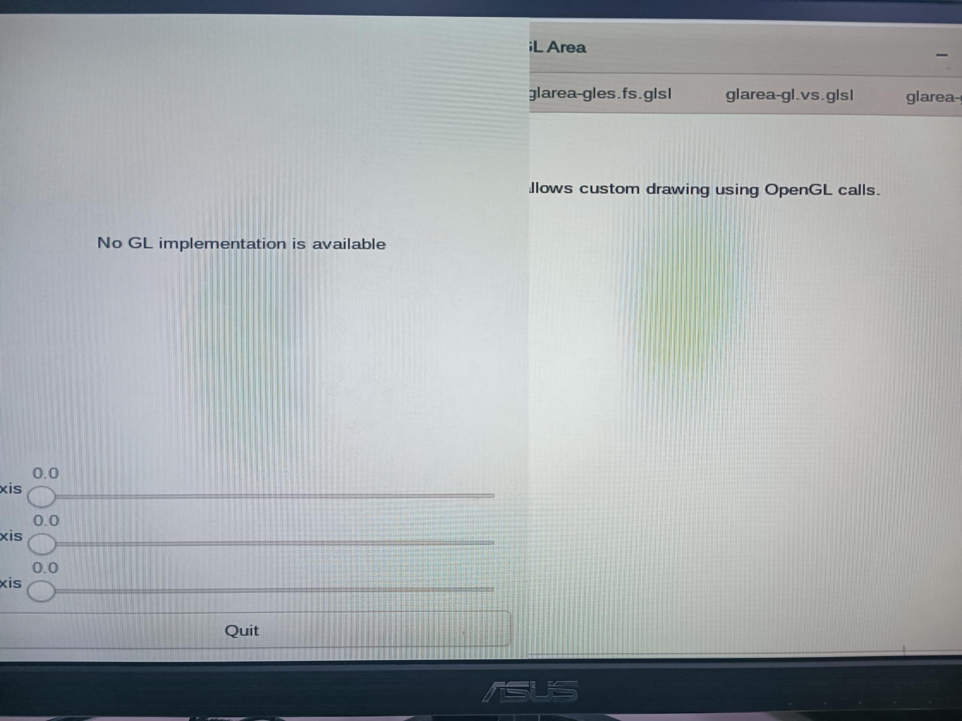 No GL implementation is available - Platform - GNOME Discourse