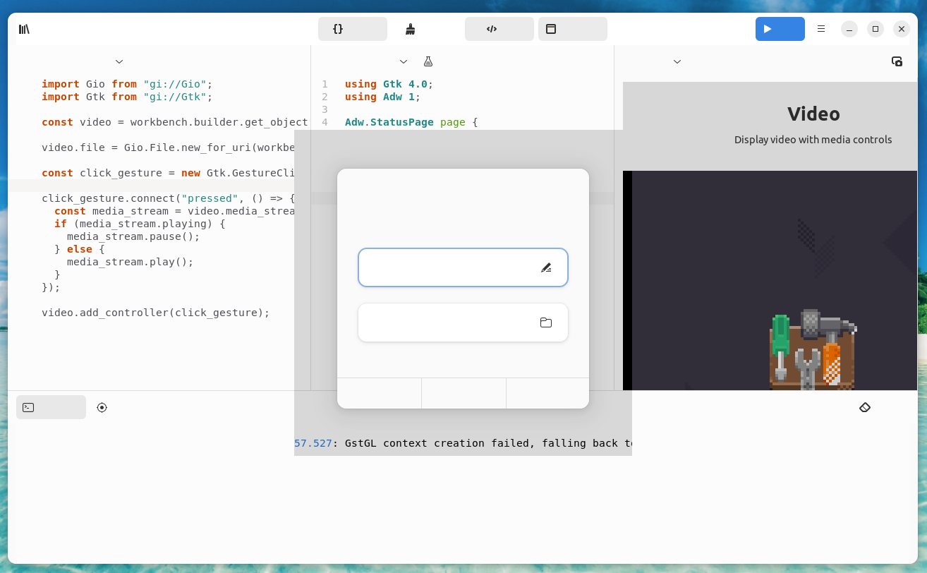 Rendering problems running Workbench and Builder; appearing/disappearing content - Applications ...