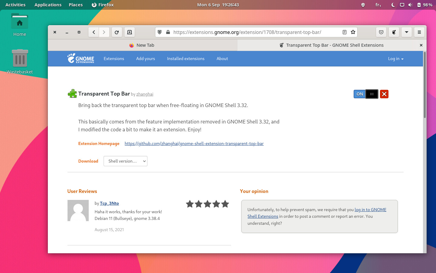 Gnome Theme For Firefox Applications Gnome Discourse